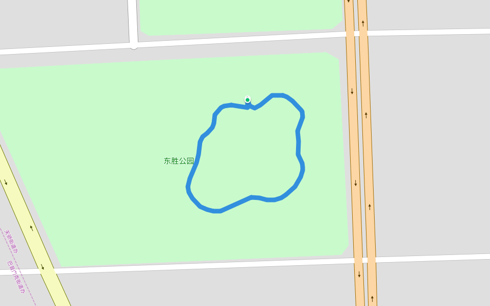 Dongsheng Park Walking and Running - Ordos City, China | Pacer