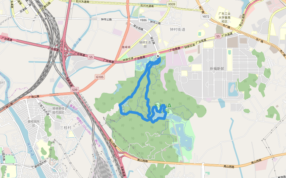 Dafu Mountain Forest Park Walking and Running - Panyu District ...