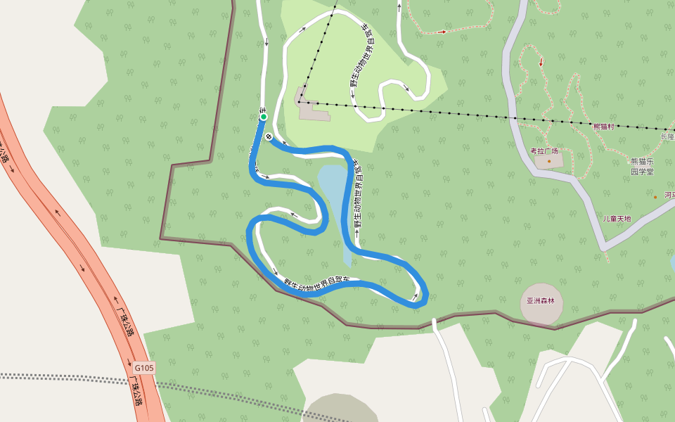 Chimelong Wildlife World Walking And Running Trail - Panyu District ...