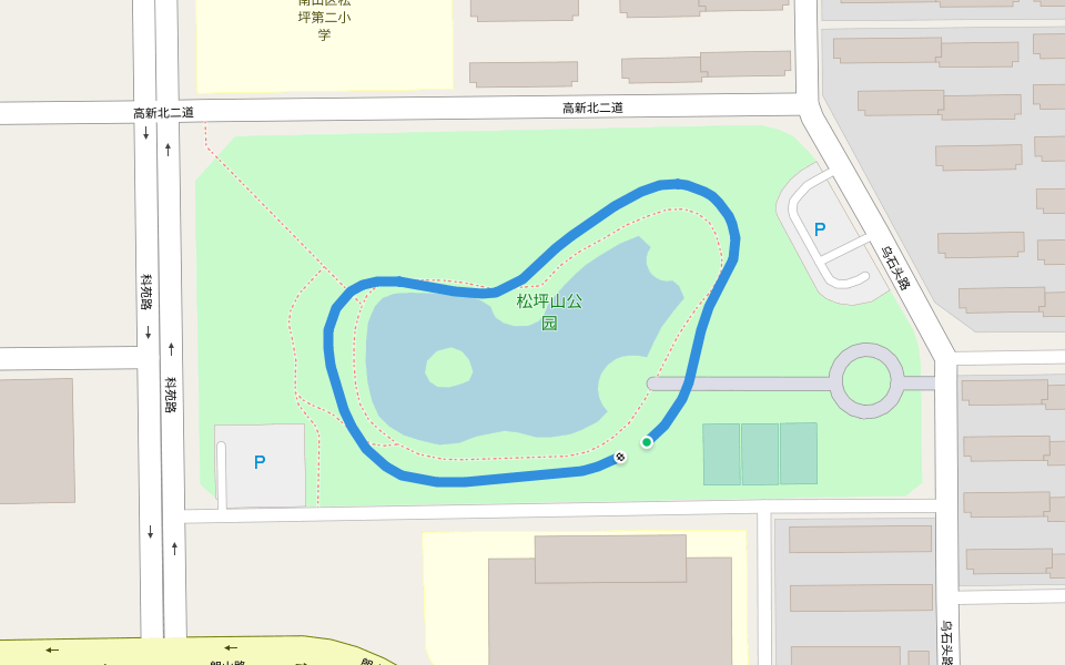 Songping Mountain Park in Guang Dong Sheng | Walking Map