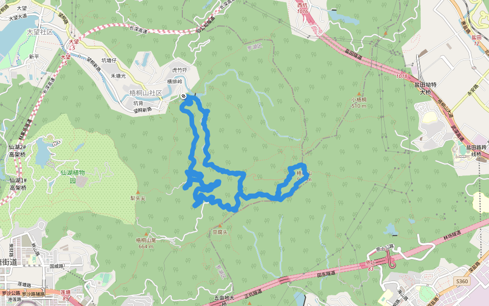 Mount Tai Trail (fix me) Hiking - Shenzhen, China | Pacer