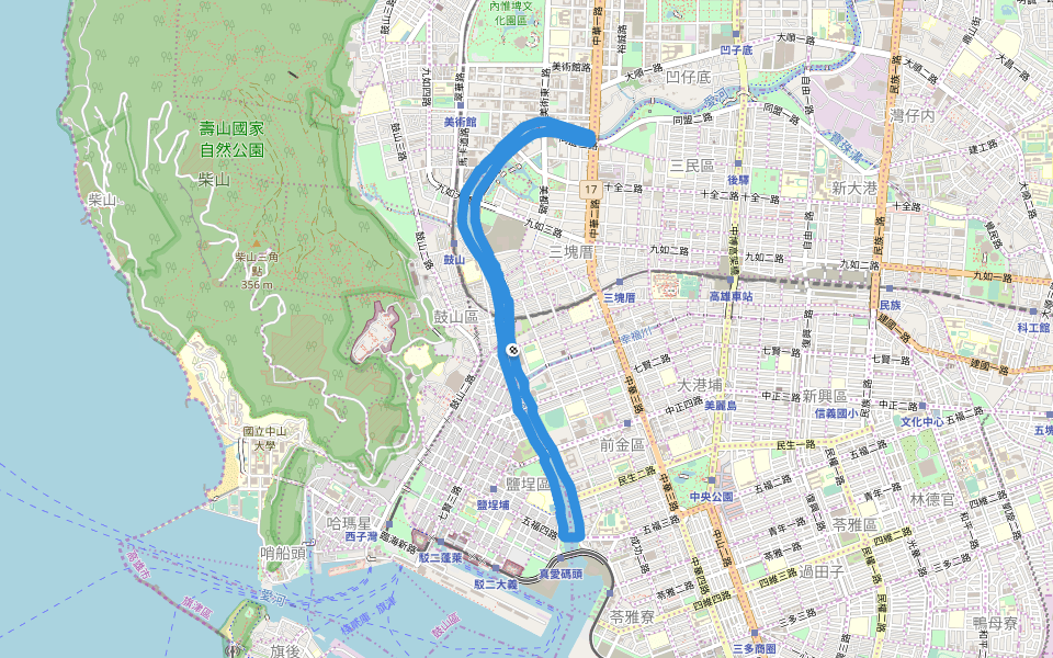 Río amor Sendero - Sanmin District, Kaohsiung, Taiwán, China | Pacer