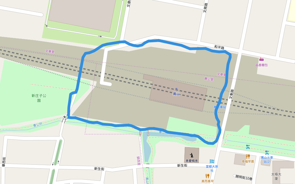 Xinzhuangzi Park Walking and Running - Fengshan District, Kaohsiung ...