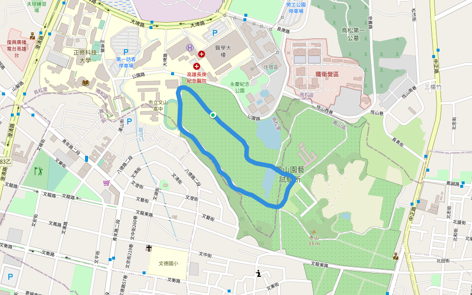 Fengshan Horticultural Laboratory | Walking Map