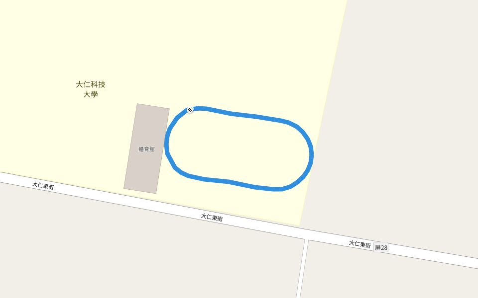 Daren University of Science and Technology | Walking Map