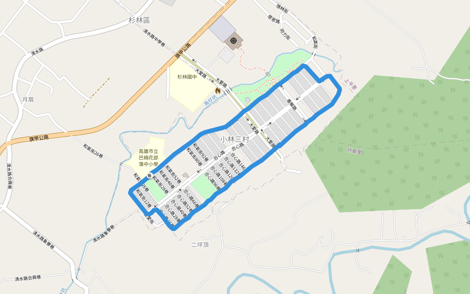 Xiaolin Sancun Walking And Running Trail - Shanlin District, Kaohsiung ...