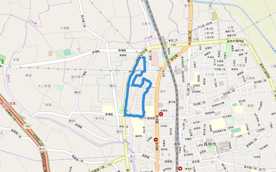 Park Walking and Running - Yuanlin Township, Changhua County, Taiwan ...