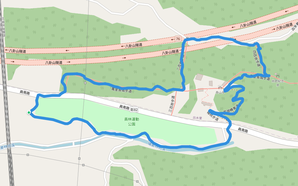 Yuanlin Sportpark | Walking Map