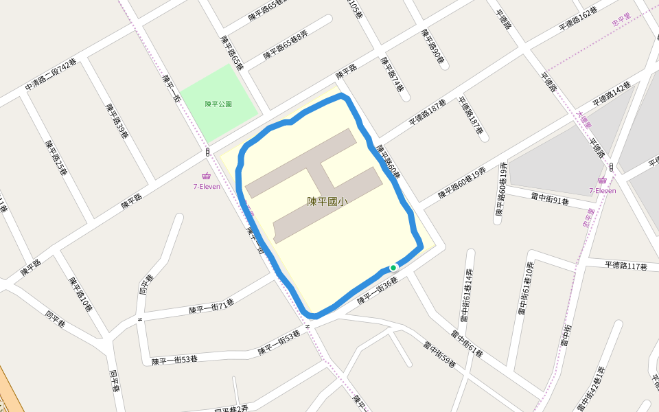 Chen Ping Park Walking and Running - Beitun District, Taichung, Taiwan ...