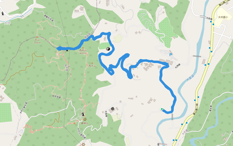 Tai Hang Hiking Trail - Beitun District, Taichung, Taiwan, China | Pacer