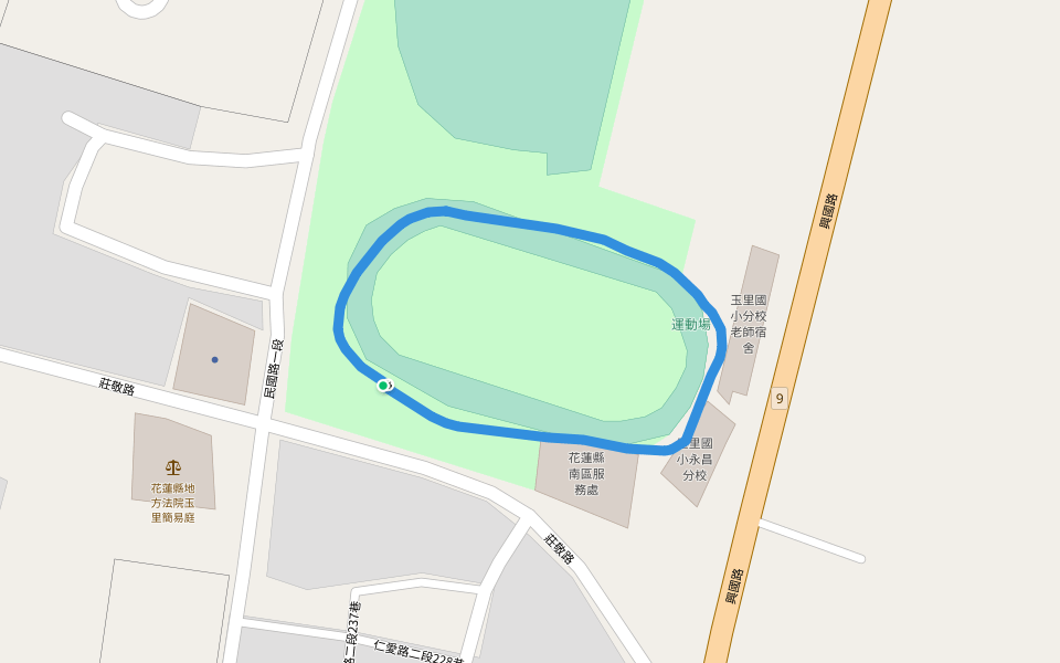 Yuli Sports Park Walking and Running - Yuli Township, Hualien County ...