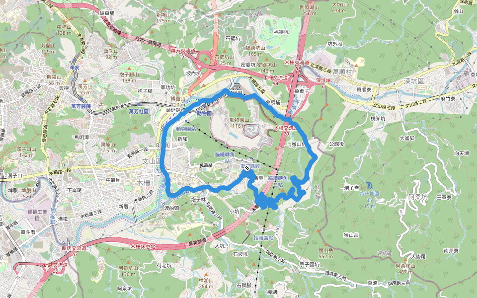 Taipei City Zoo in Taipei City | Walking Map