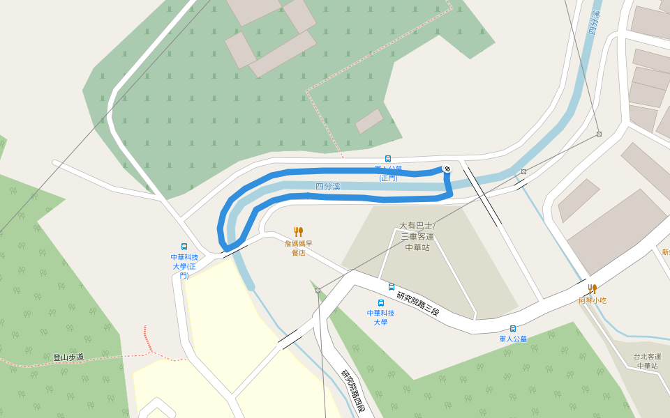 Chinese University of Science and Technology in Taipei City | Walking Map