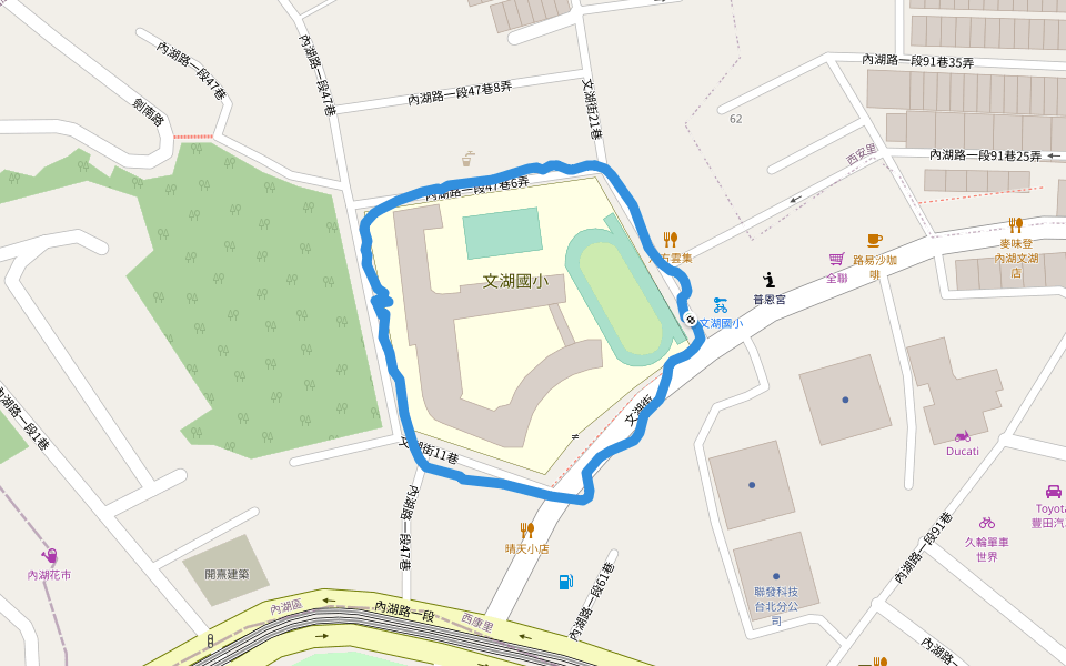 Wenhu Elementary School Walking And Running Trail - Neihu District ...