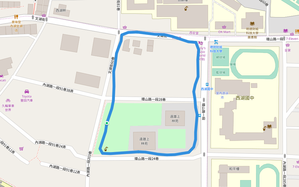 Deming University of Finance and Economics Walking And Running Trail ...