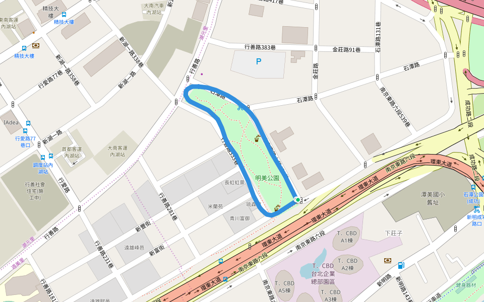 Akemi Park Walking and Running - Neihu District, Taipei, Taiwan, China ...