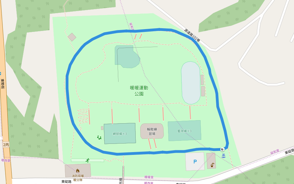 Nuan Nuan Sports Park Walking and Running - Nuannuan District, Keelung ...