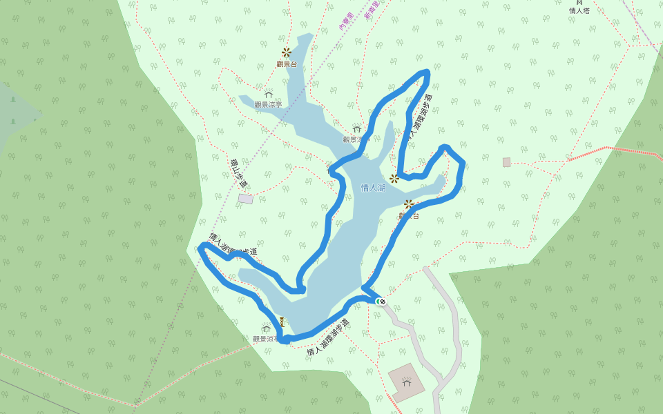 Lover Lake Walking And Running Trail - Anle District, Keelung, Taiwan ...