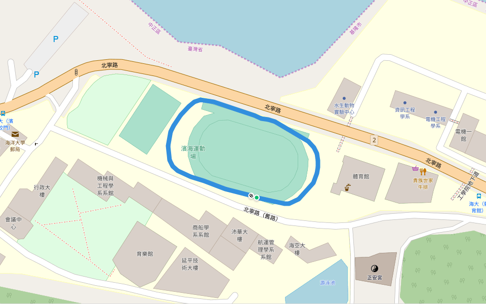 National Taiwan Ocean University | Walking Map