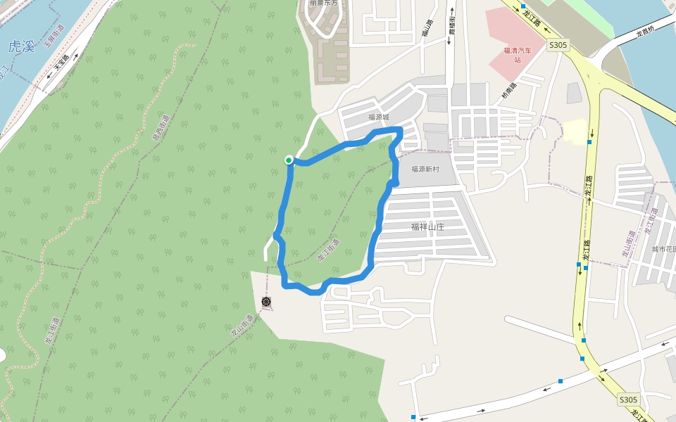 Wumashan in Fu Jian Sheng | Walking Map
