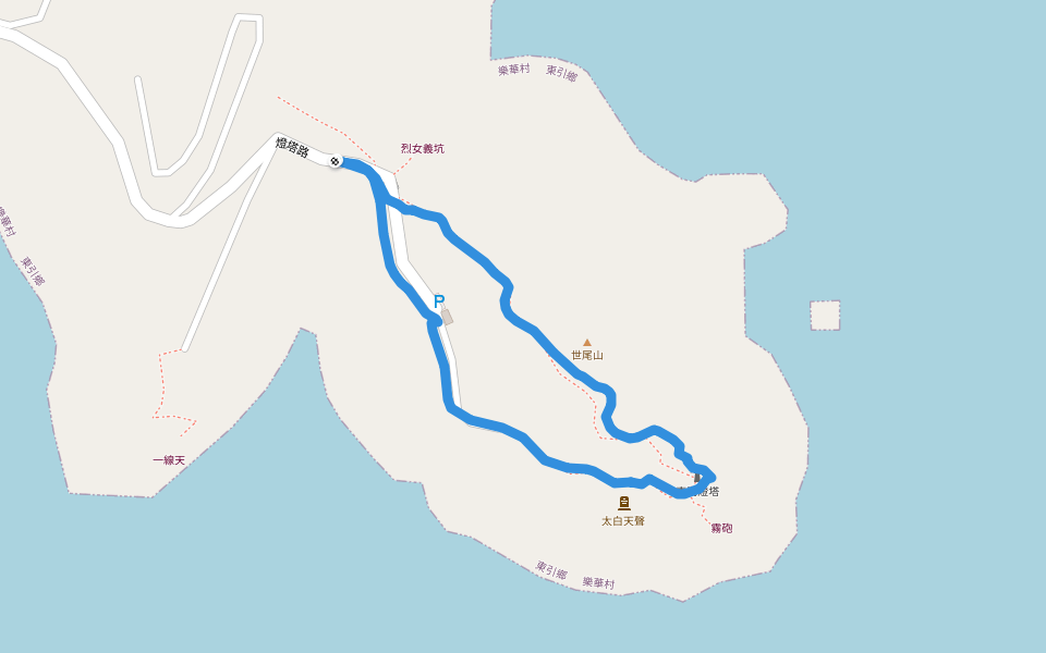 Mt. Hiking Trail - Fuzhou, Matsu Islands, Taiwan, China | Pacer