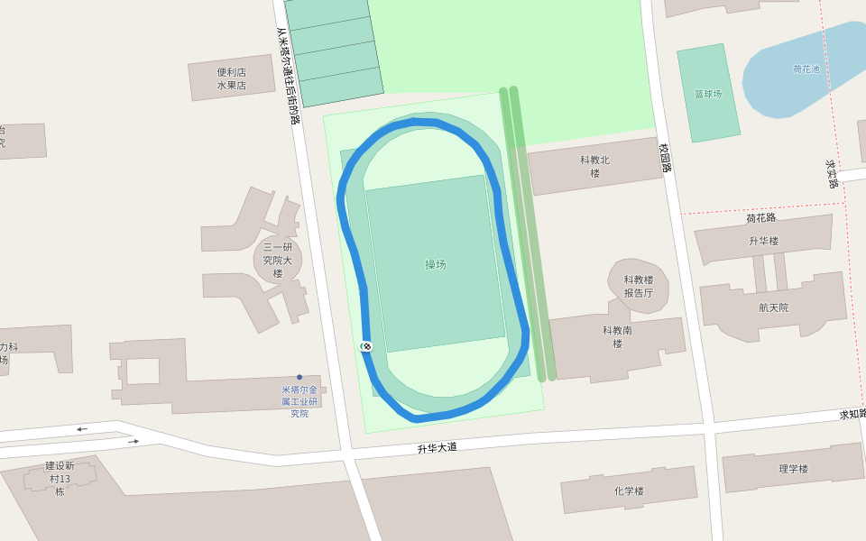 Hunan Normal University in Hu Nan Sheng | Walking Map