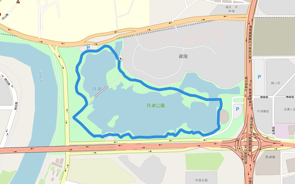 Moon Lake Park Walking and Running - Kaifu District, Changsha, China ...