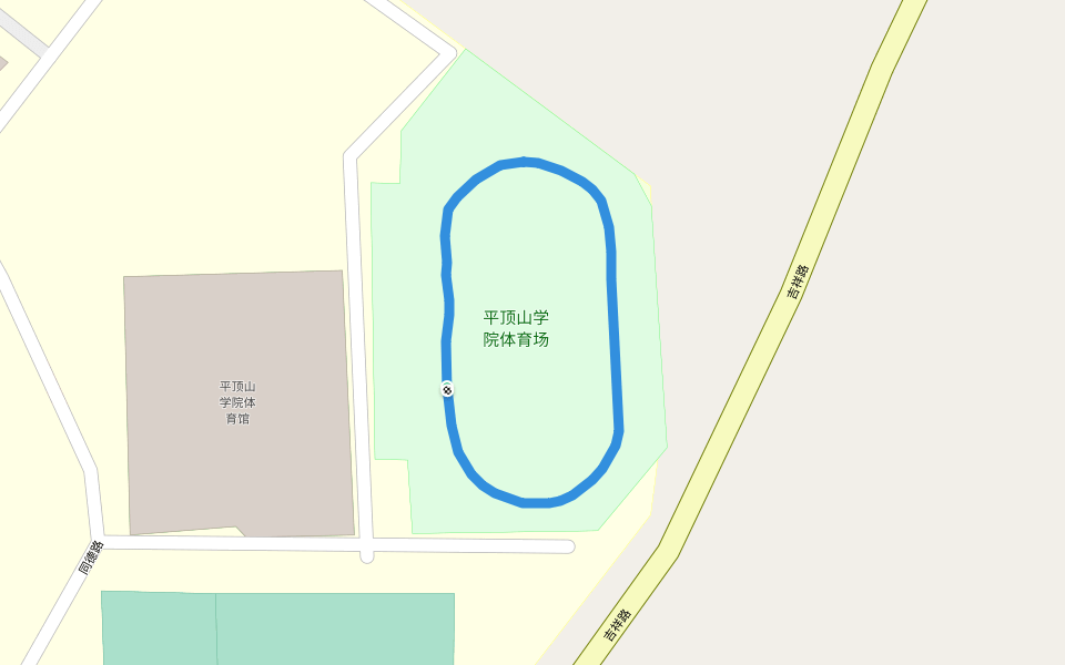 Pingdingshan College Walking And Running Trail - China | Pacer