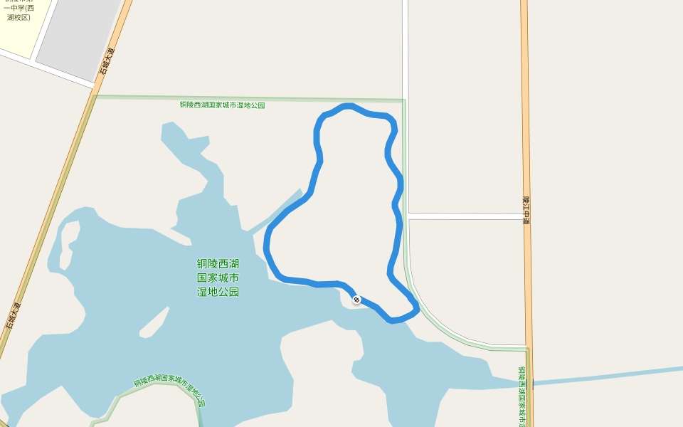 Tongling West Lake National Urban Wetland Park Walking and Running ...
