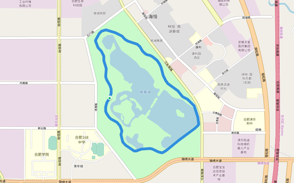 Nanyan Lake Walking And Running Trail - Shushan District, Hefei, China ...