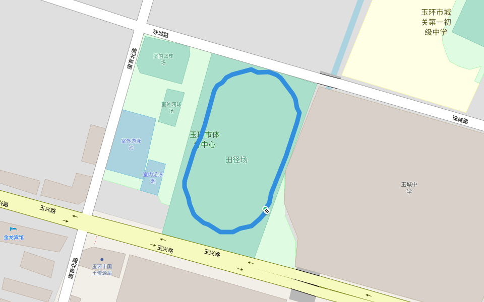 Yuhuan City Sports Center Walking And Running Trail - Taizhou, China ...