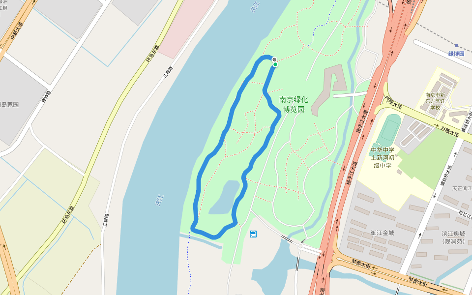 Nanjing Green Expo Park Walking and Running - Jianye District, China ...