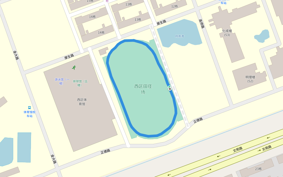 Nanjing Normal University (Xianlin Campus) Track and Field Stadium ...