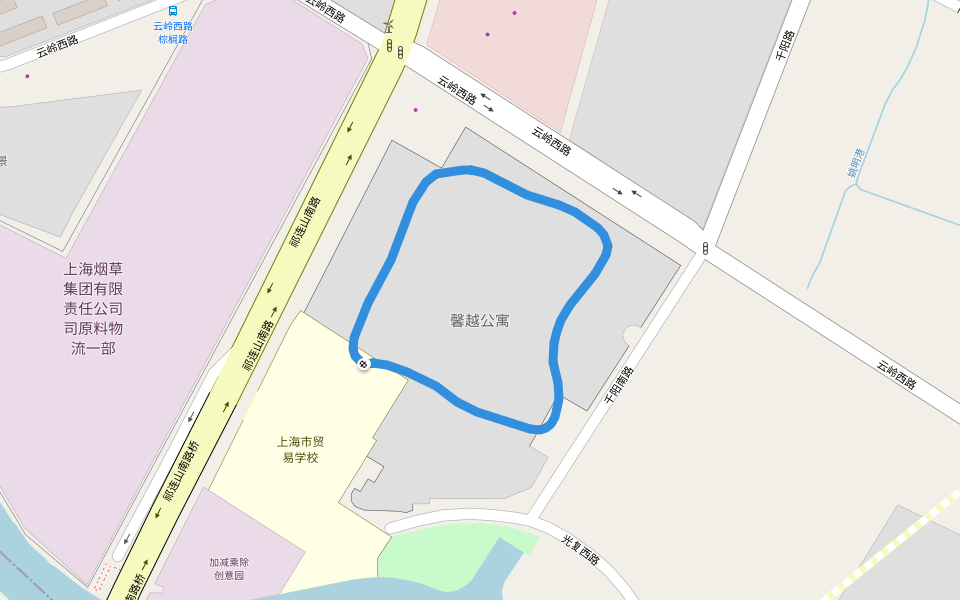 Xinyue Apartment Walking And Running Trail - Putuo District, Shanghai ...