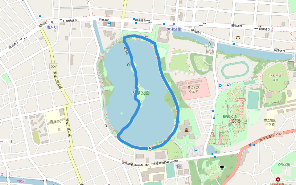 Ohori Park Walking and Running - Chūō-ku, Fukuoka, Japan | Pacer