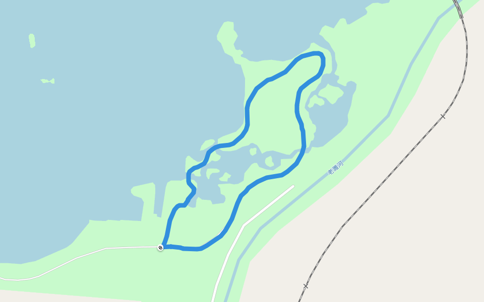 Huaibei Nanhu City Wetland Park Walking and Running - China | Pacer