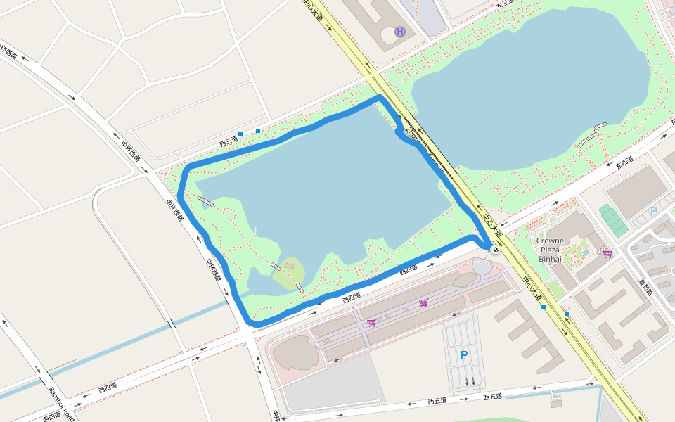 European Trade Center in Tian Jin Shi | Walking Map