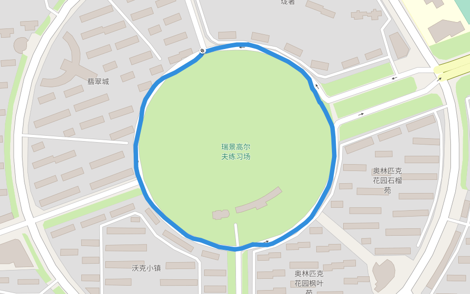 Ruijing Golf Driving Range Walking And Running Trail - Beichen District ...