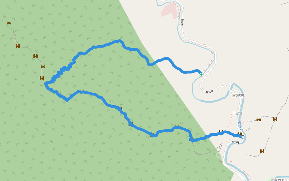 Shengtangyu Greatwall in Bei Jing Shi | Walking Map