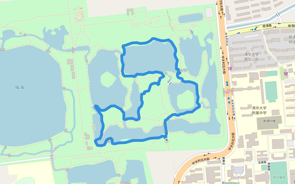 Old Summer Palace Walking And Running Trail - Haidian District, Beijing ...