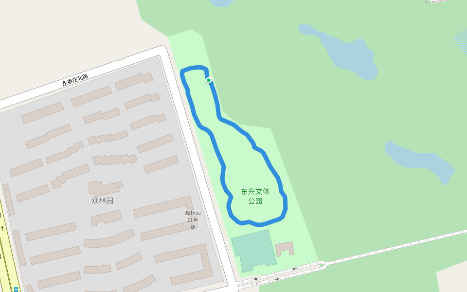 Dongsheng Cultural Park Walking and Running - Beijing, China | Pacer