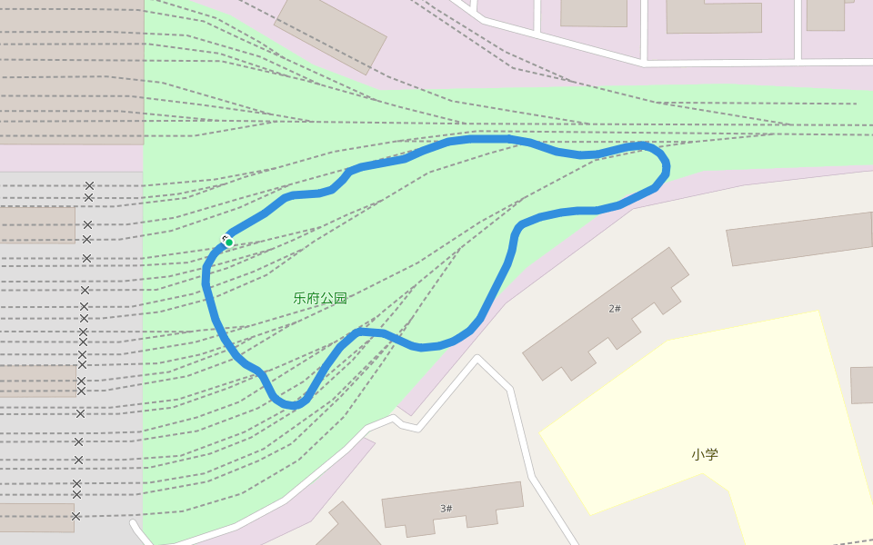 Yuefu Park Walking and Running - Changping District, Beijing, China | Pacer