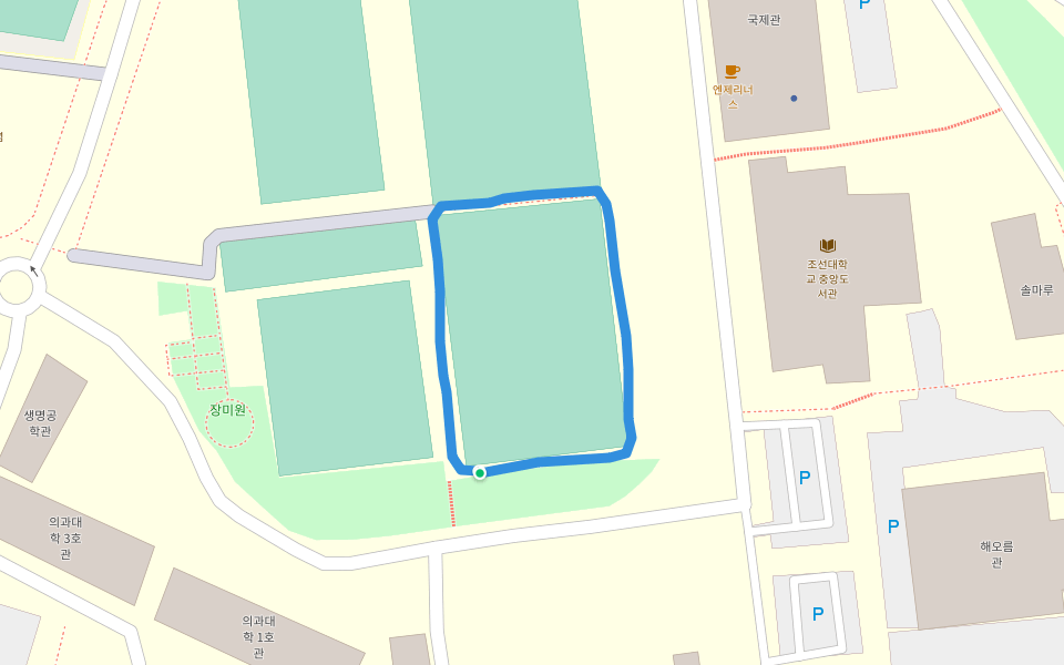 Rosary Walking And Running Trail - Dong-gu, Gwangju, South Korea | Pacer