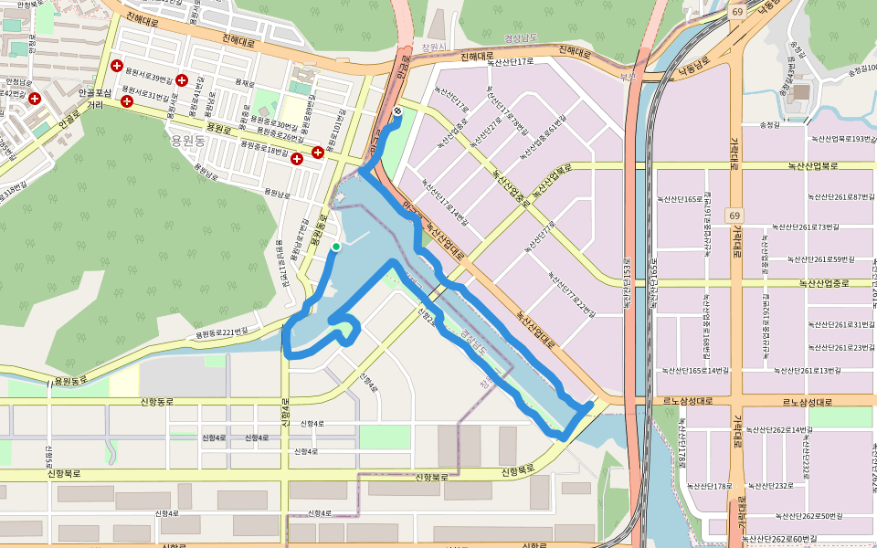 Yongwon Promenade in Gyeongsangnam-do | Walking Map