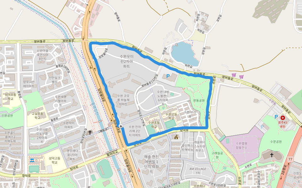 Wandong Park Walking and Running - Gwangju, Jeollanam-do | Pacer