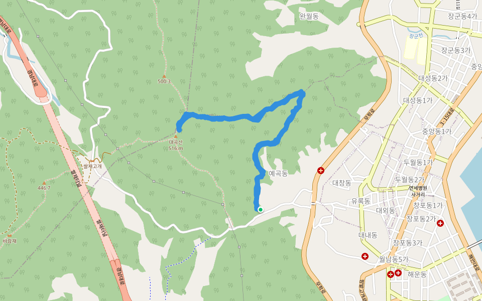 Daegok Mountain Hiking Trail - Changwon-si, Gyeongsangnam-do | Pacer