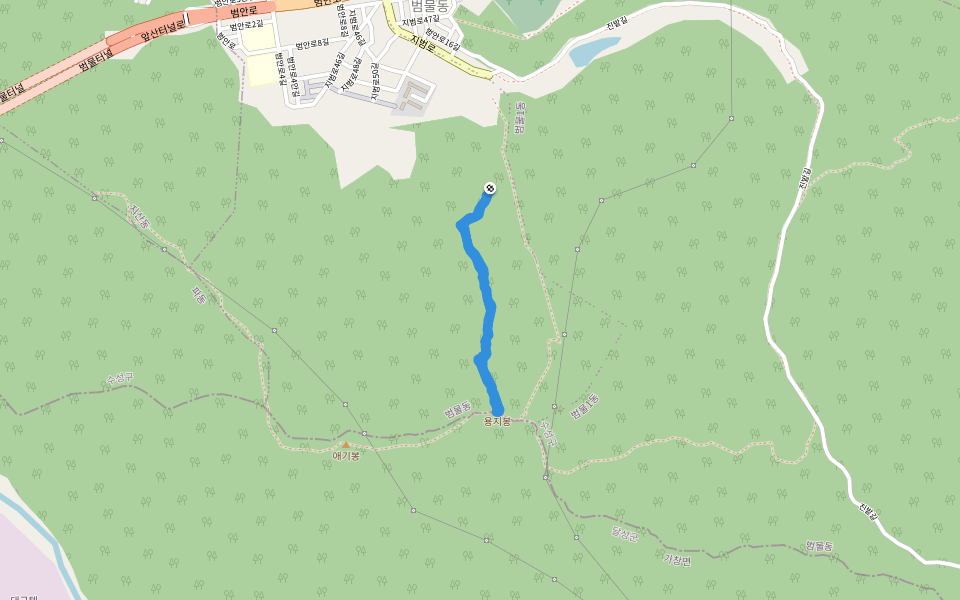 Paper rod Hiking Trail - Daegu | Pacer