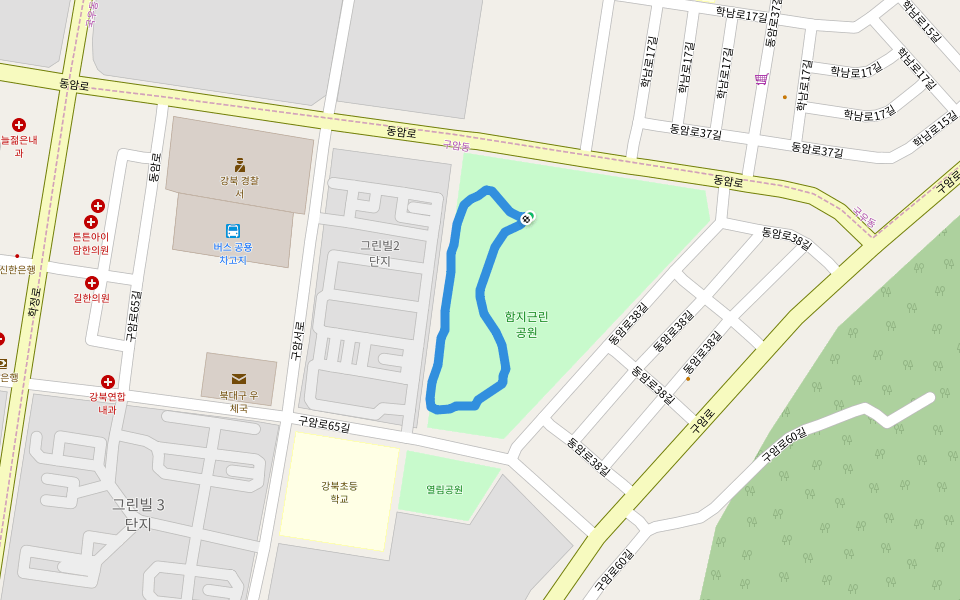 Hamji Neighborhood Park Walking and Running - Buk-gu, Daegu, South ...