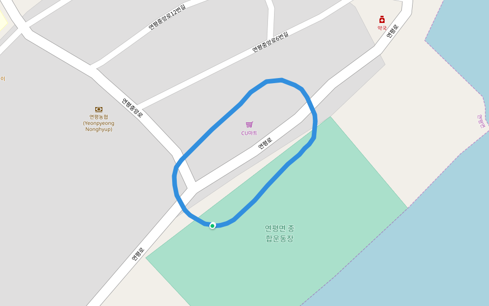 Yeonpyeong-myeon Sports Complex Walking And Running Trail - Ongjin-gun ...