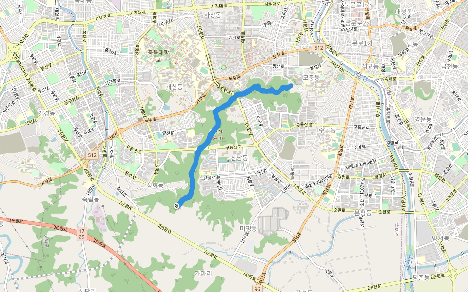 Mt. Guryong Hiking Trail - Cheongju-si, Chungcheongbuk-do | Pacer